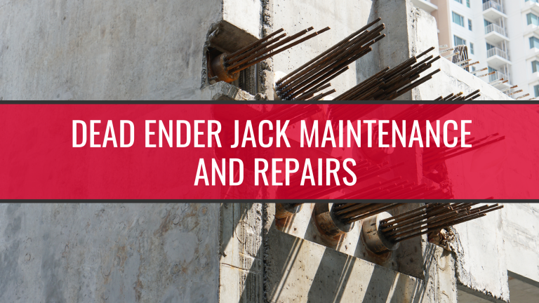 Maintenance and Repairs For Dead Ender Jack - Flickinger Machine LLC